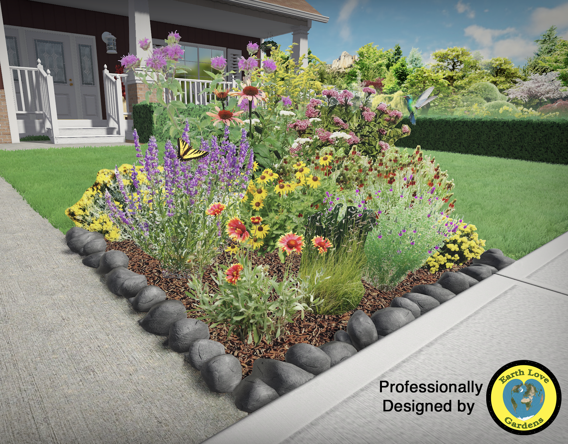 Small Sun Perennial Garden Layout Sensory Garden Ideas: Create A